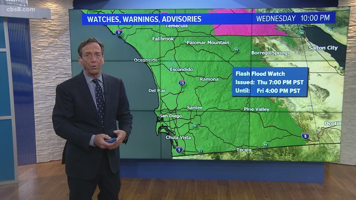 San Diego County full weather forecast - January 27, 2021 | cbs8.com