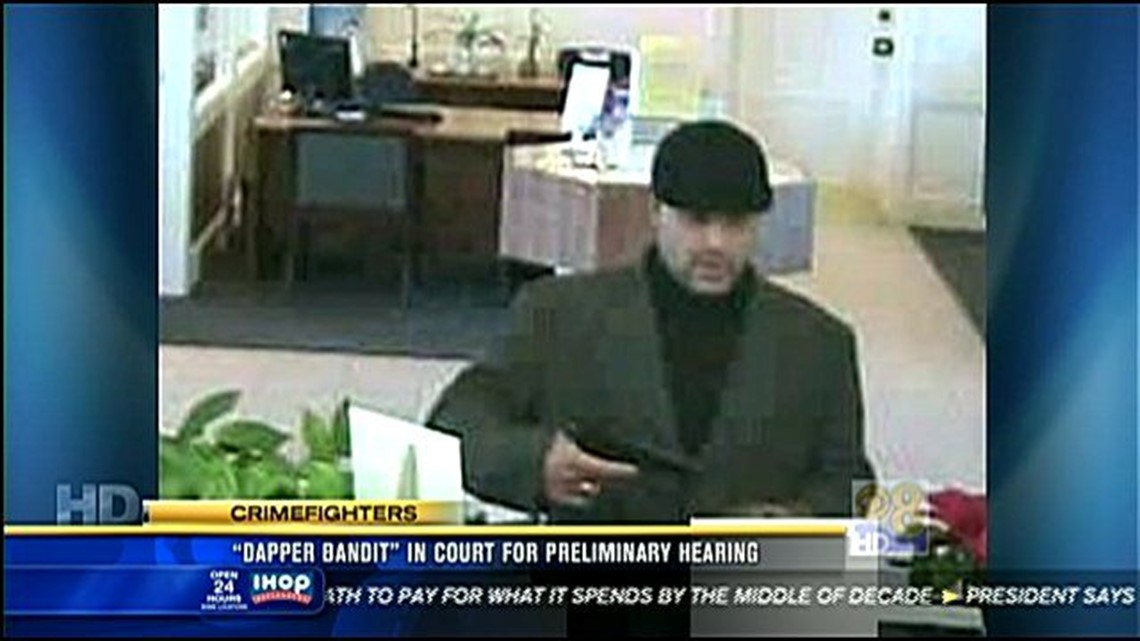 Trial ordered for alleged 'Dapper Bandit' | cbs8.com