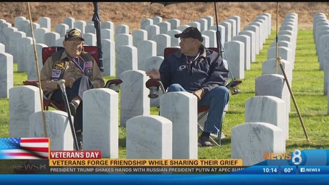 Veteran's Day: Veterans forge friendship while sharing their grief ...