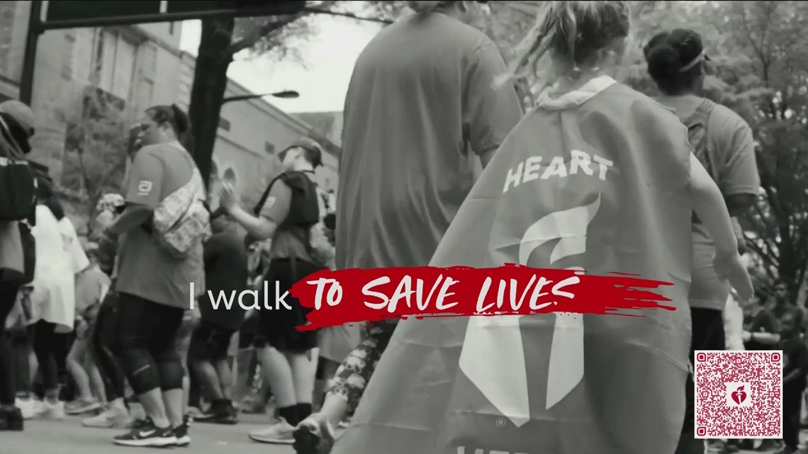 American Heart Association holding Heart and Stroke Walk | cbs8.com
