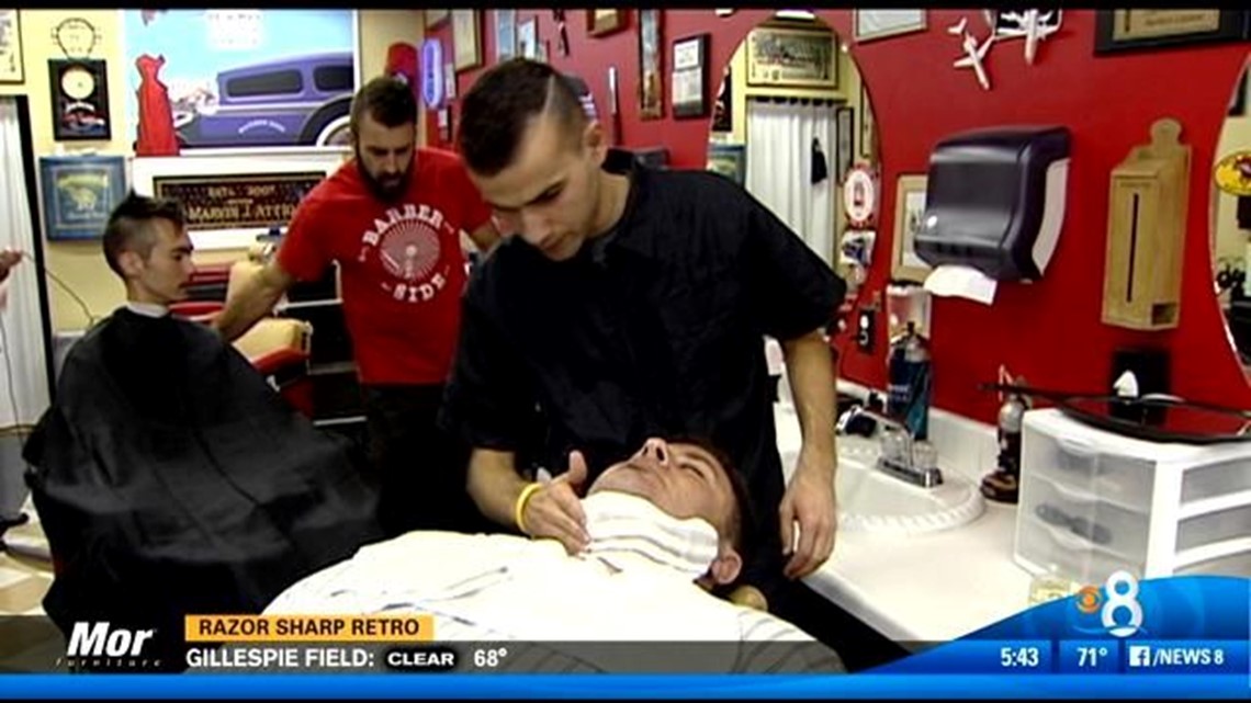 Barberside: Razor-sharp retro | cbs8.com