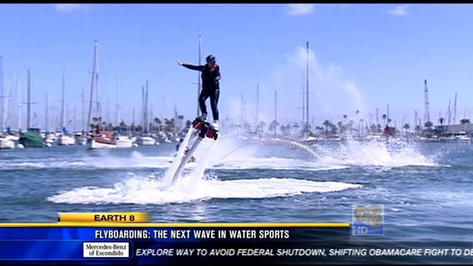 Flyboarding: The next wave in water sports | cbs8.com