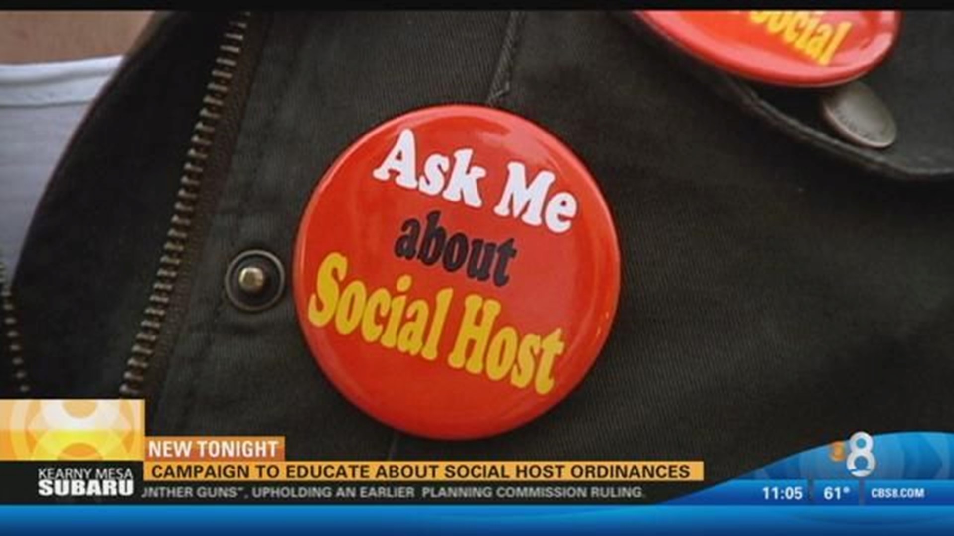 Social Host Ordinance campaign started by high school students | cbs8.com
