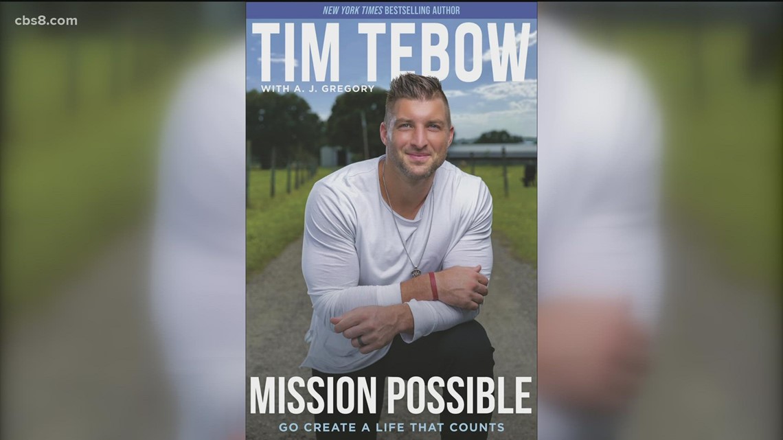 Tim Tebow releases new book, 'Mission Possible: Go Create a Life That ...