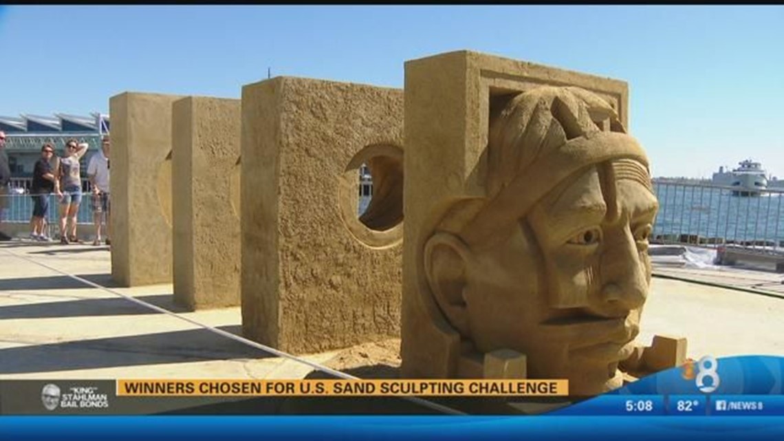 Winners chosen for U.S. Sand Sculpting Challenge | cbs8.com