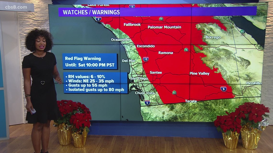 San Diego County full weather forecast - December 3, 2020 (6 p.m ...