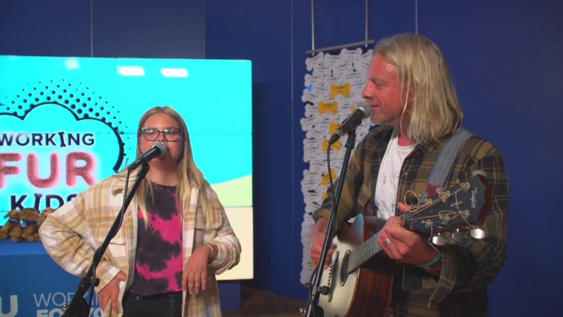 Switchfoot lead singer and daughter close out Working Fur Kids ...