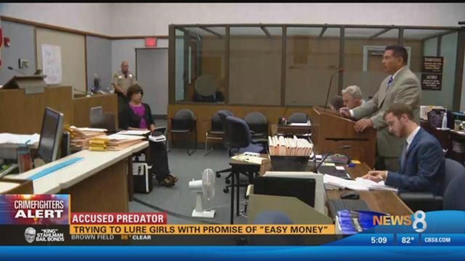 Man Accused Of Trying To Lure Minors With Easy Money Pleads Not