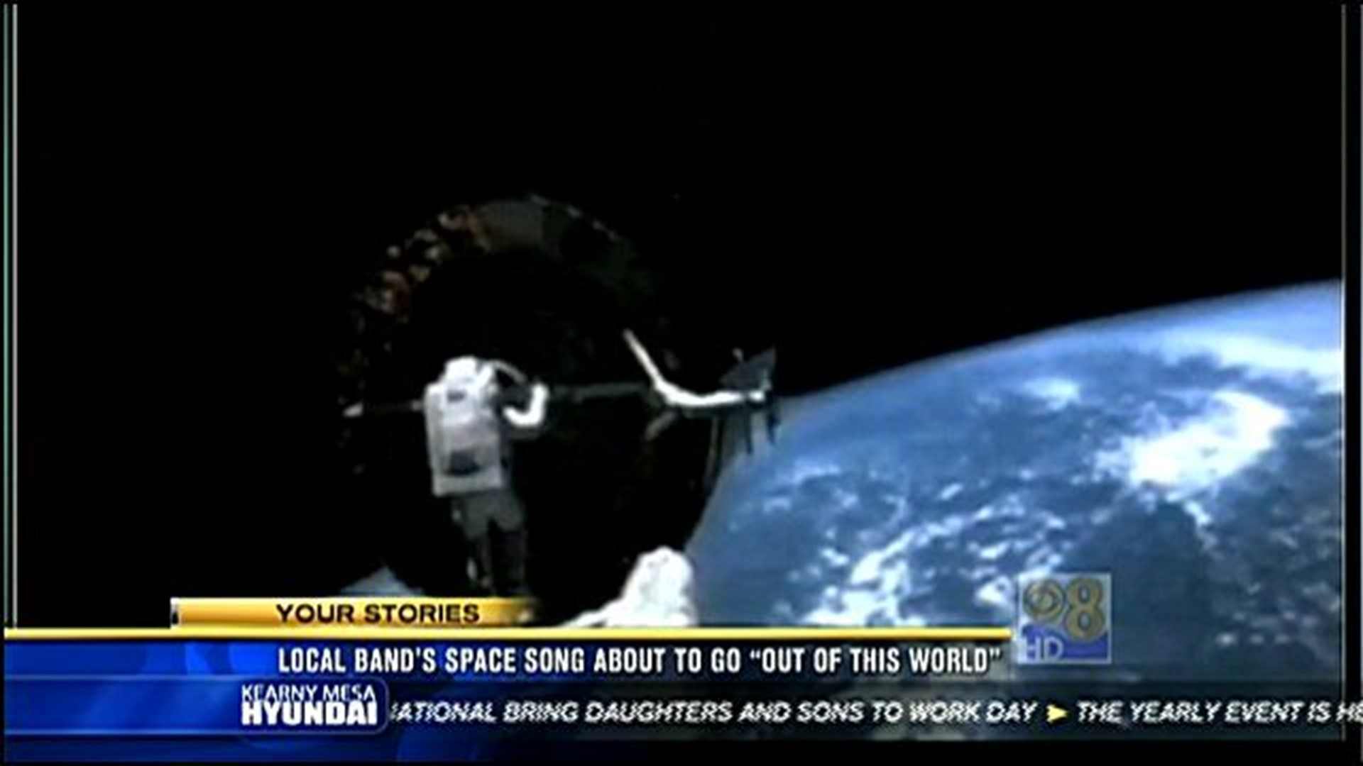 Local musicians' song blasting off into space on Shuttle Endeavour ...