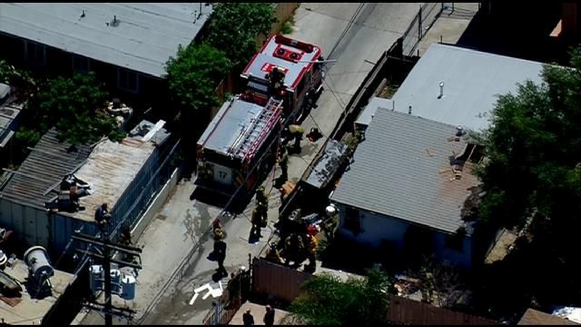 SDFD knocks down City Heights structure fire | cbs8.com