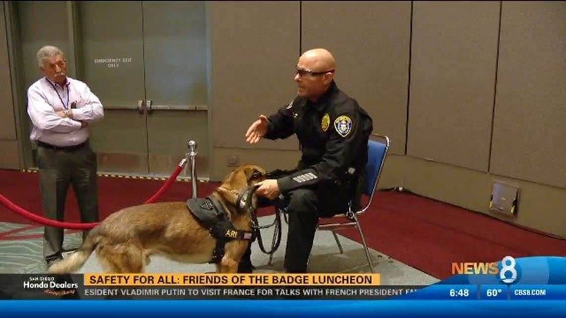 Friends of the Badge supports SDPD's K9 Unit | cbs8.com