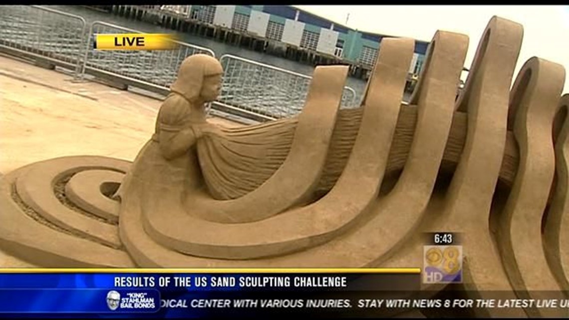 Results of the U.S. Sand Sculpting Challenge | cbs8.com