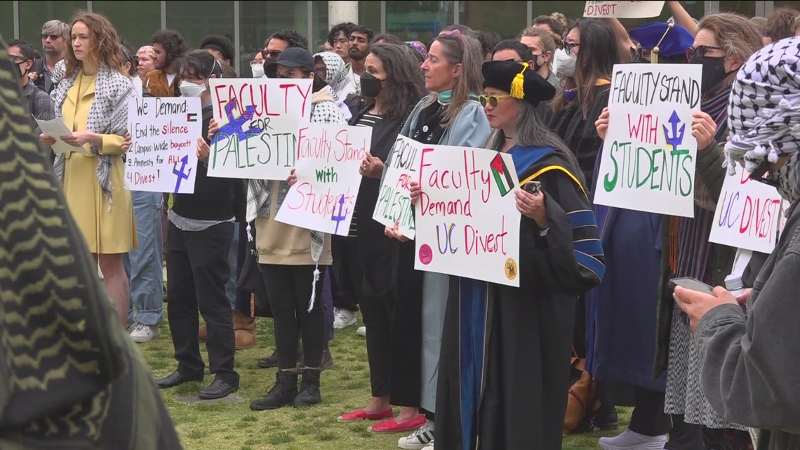 UCSD protests continue with walkout, call for UC system to divest from ...