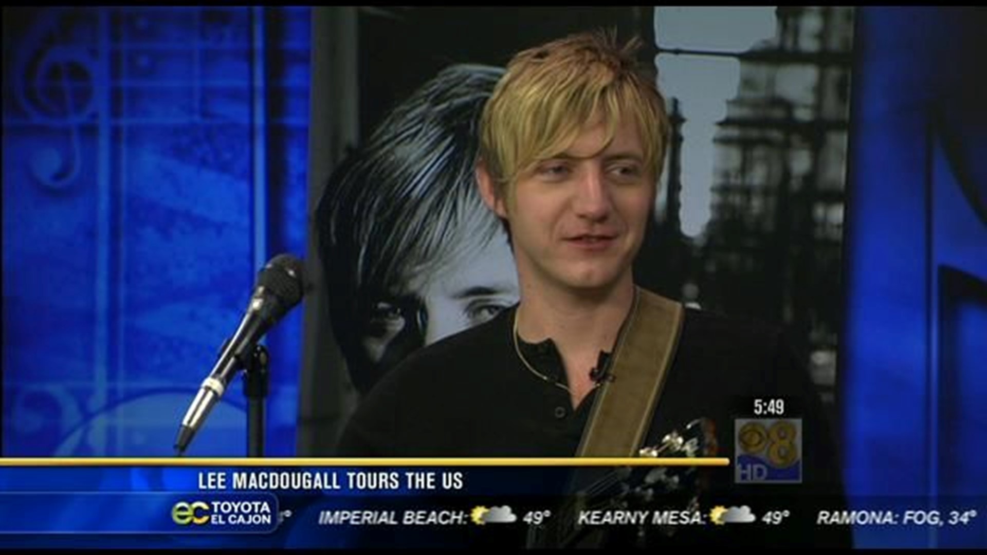 Lee MacDougall tours the US | cbs8.com