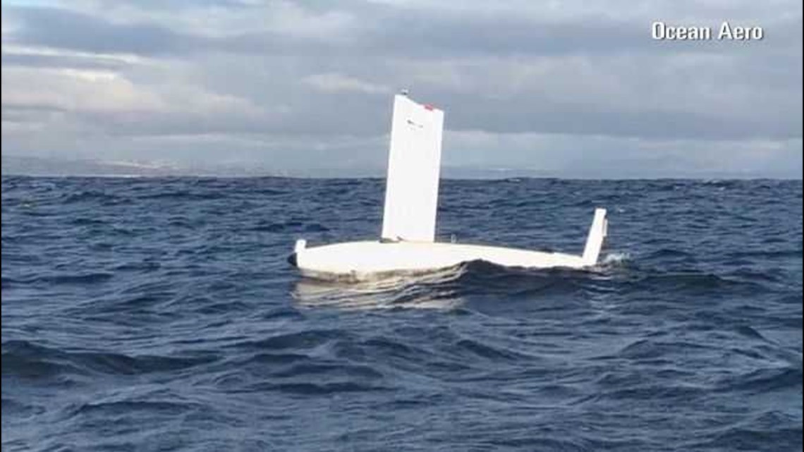 Local company builds solar and wind powered ocean drones | cbs8.com