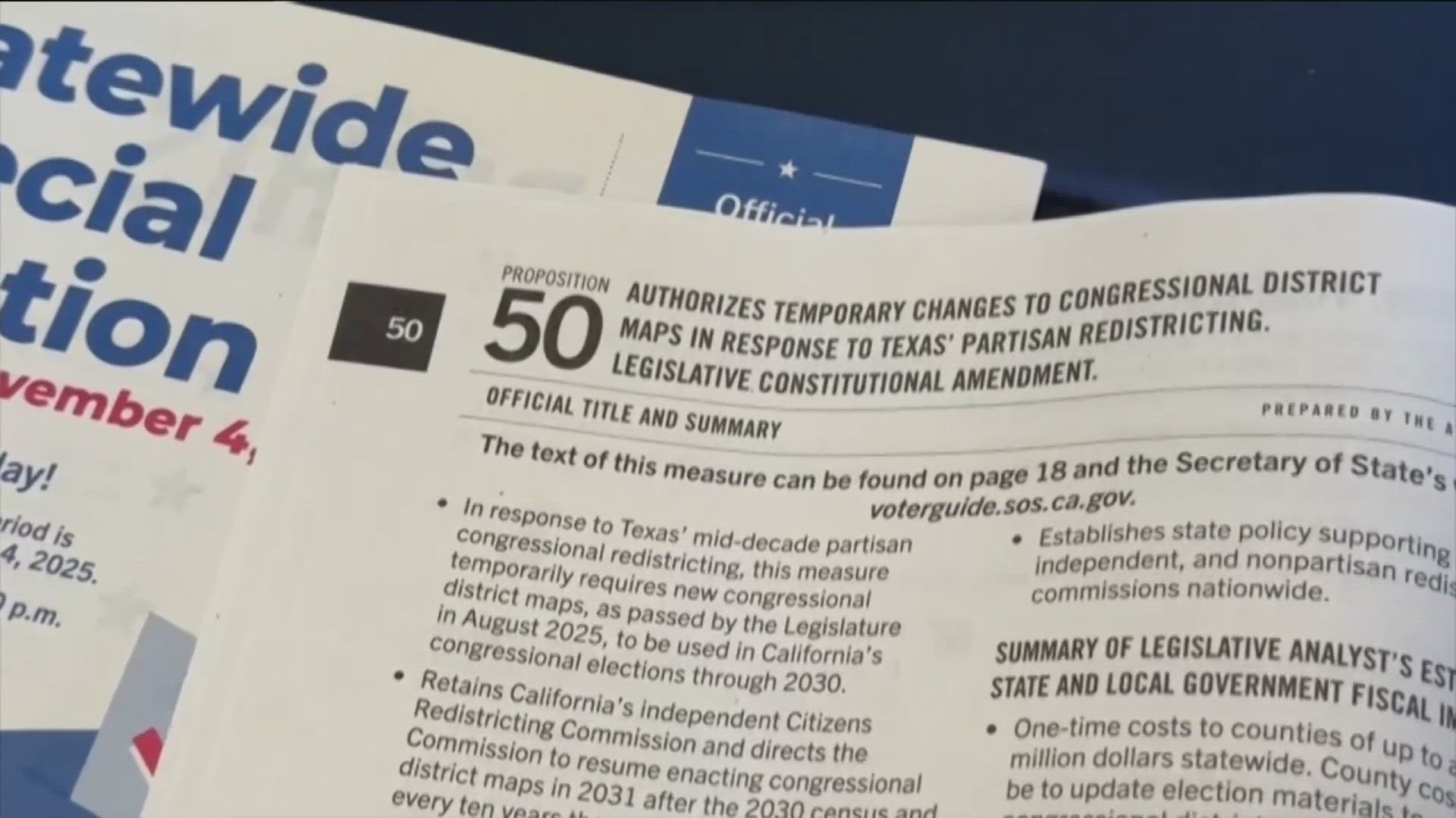 Future of California's Prop 50 remains unclear, as three-day hearing ...