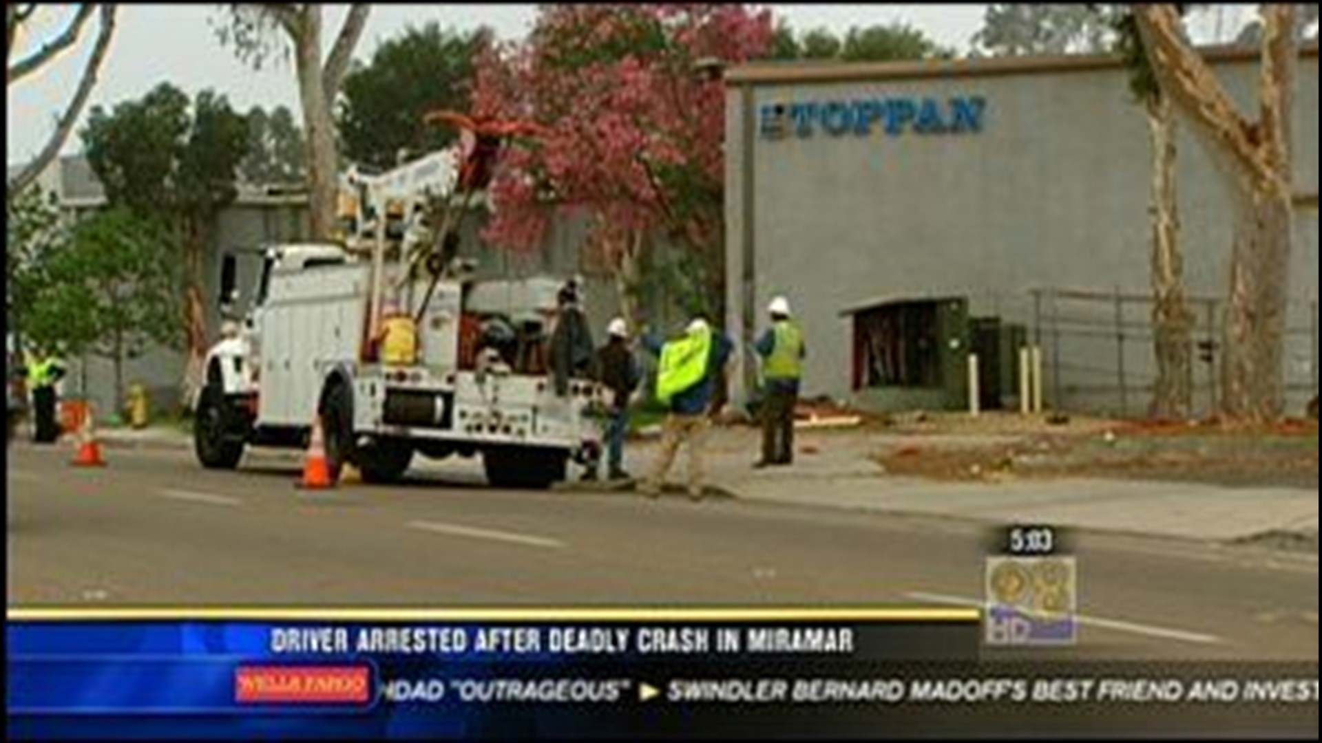 Alcohol may have been a factor in fatal Miramar SUV crash | cbs8.com