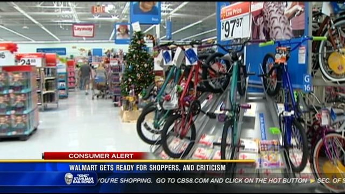 Walmart gets ready for shoppers, and criticism | cbs8.com