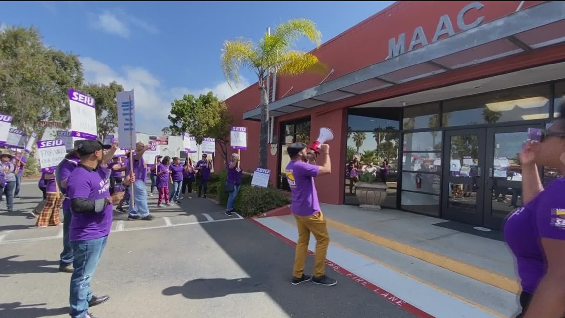 MAAC members vote to go on strike throughout San Diego County | cbs8.com