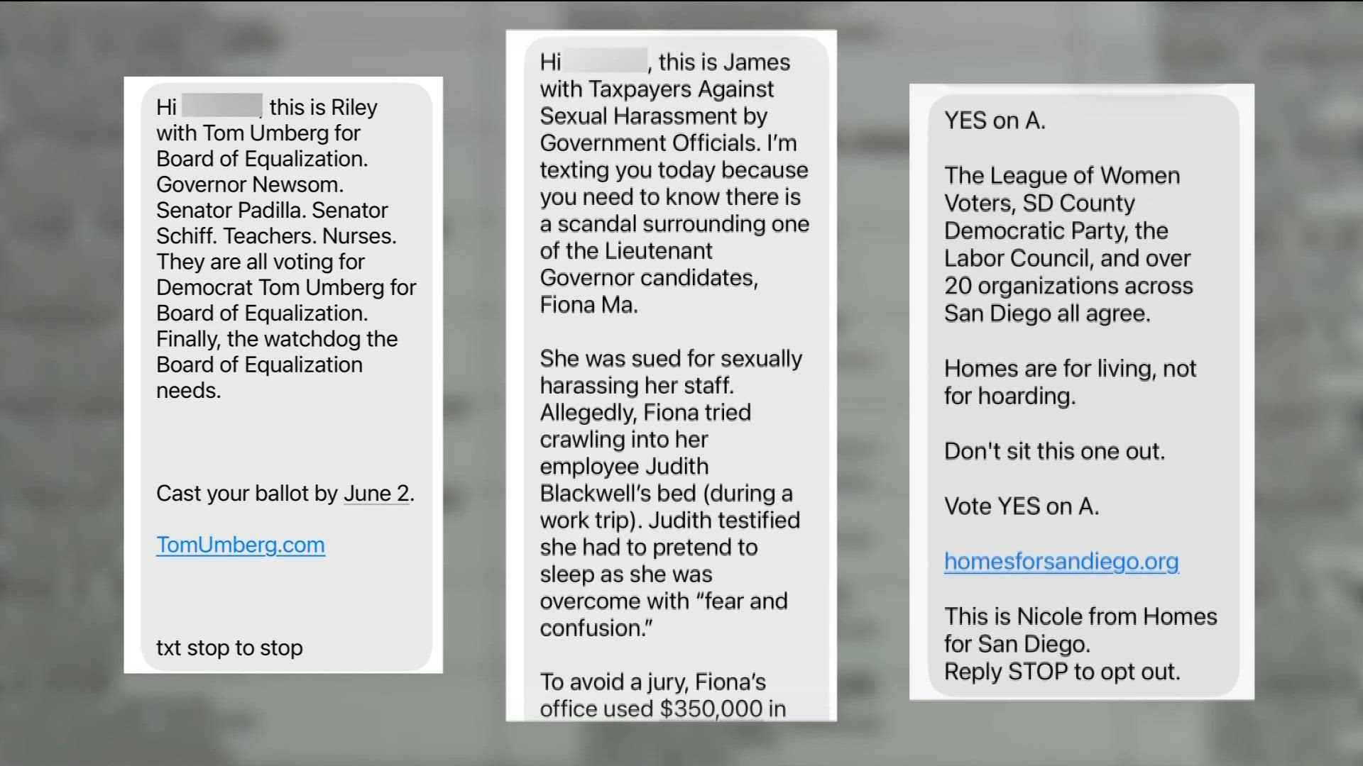 Political text messages surge ahead of election, leaving voters asking ...