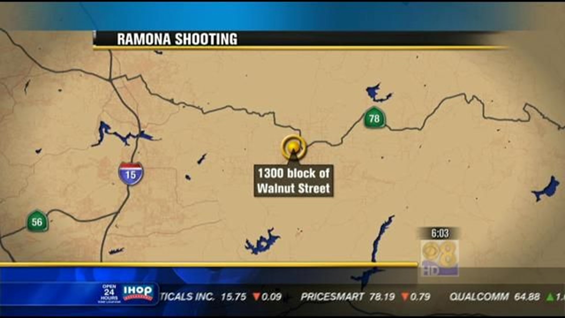 Ramona shooting being investigated as a homicide | cbs8.com