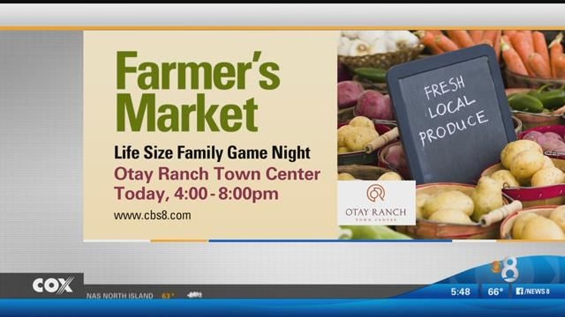 Discover vendors at Otay Ranch Farmer's Market | cbs8.com