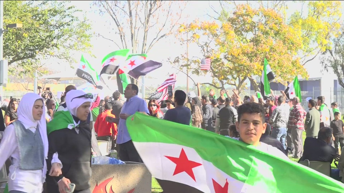 Local Syrians celebrate regime change in their homeland | cbs8.com