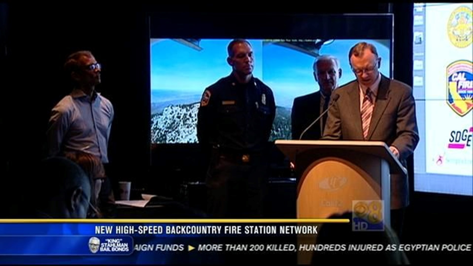 New high-speed backcountry fire station network activated | cbs8.com