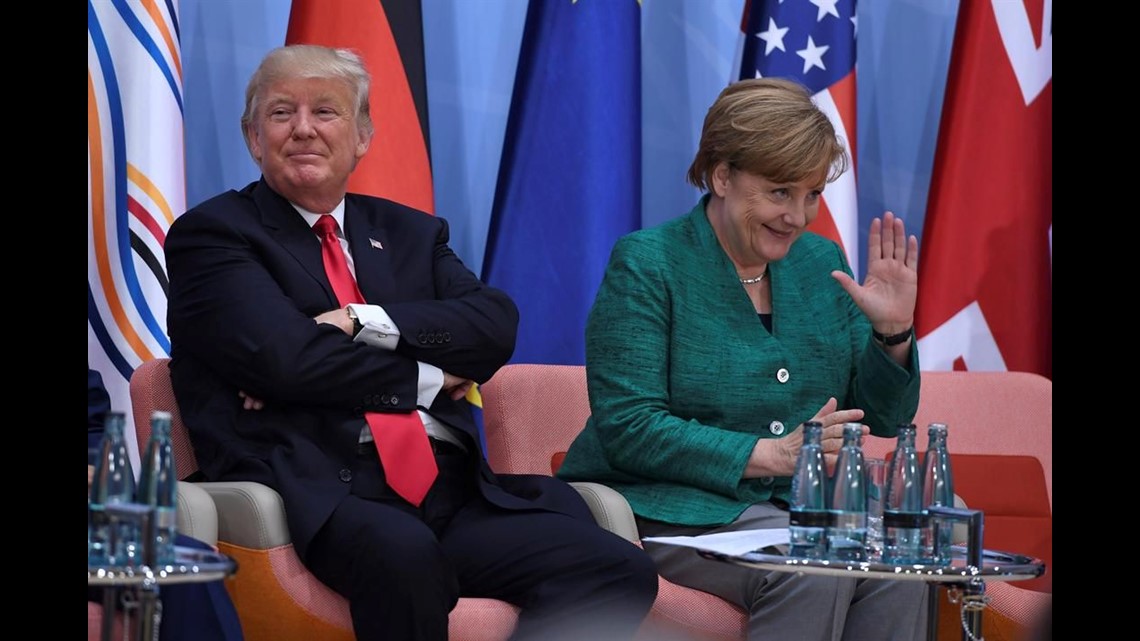Key decisions loom as Trump, Merkel meet with little fanfare | cbs8.com