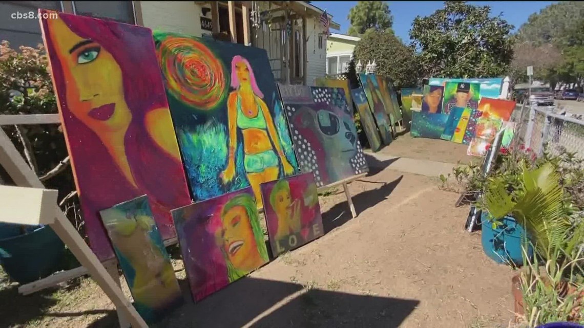 Ocean Beach artist describes "The Event" that changed everything | cbs8.com