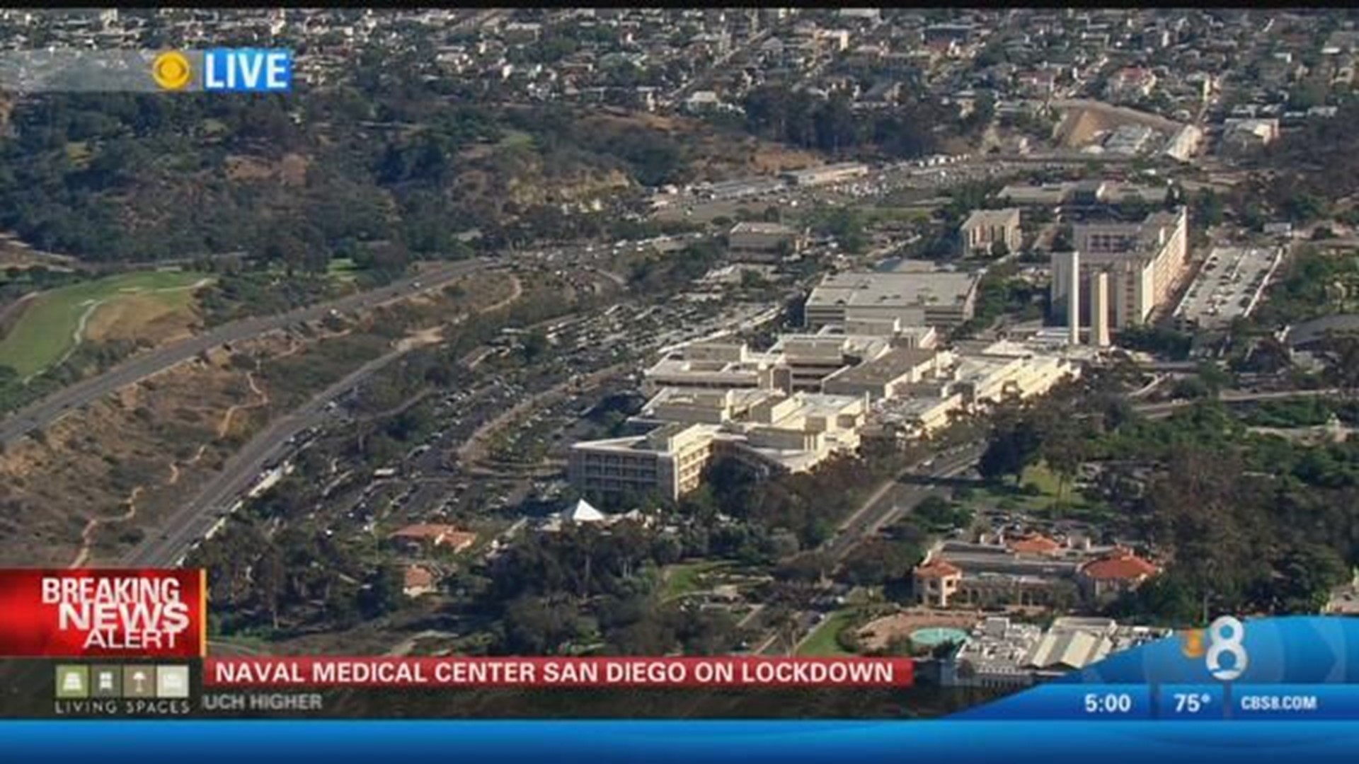 Suspect who caused hospital lockdown is in custody | cbs8.com