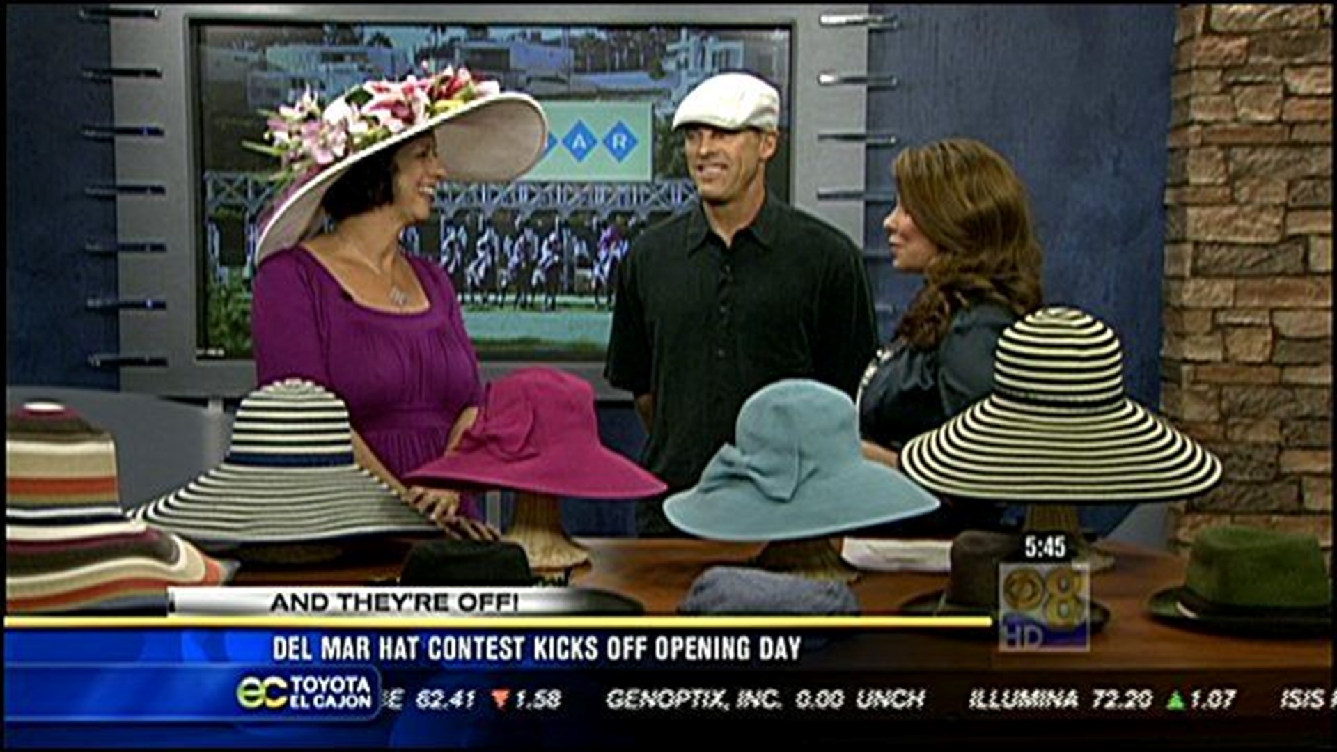 Del Mar Hat Contest kicks off Opening Day | cbs8.com