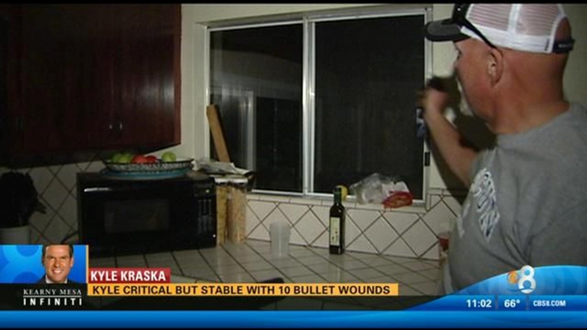 Neighbors help police catch Kyle Kraska's suspected shooter | cbs8.com