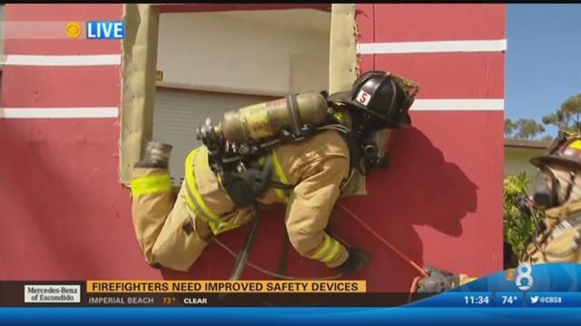 Firefighters need improved safety devices | cbs8.com