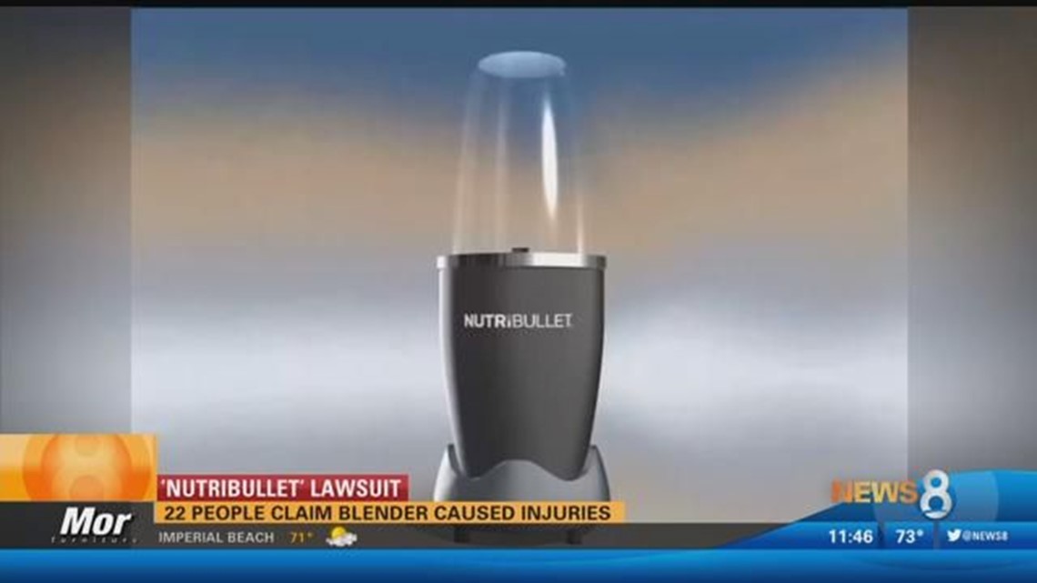 At least 22 claim NurtiBullet blender caused injuries | cbs8.com