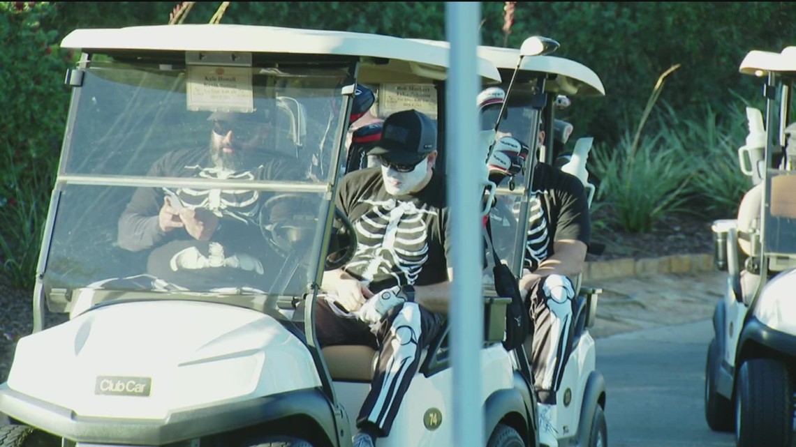 Spooky characters take over Maderas Golf Club for tournament supporting ...