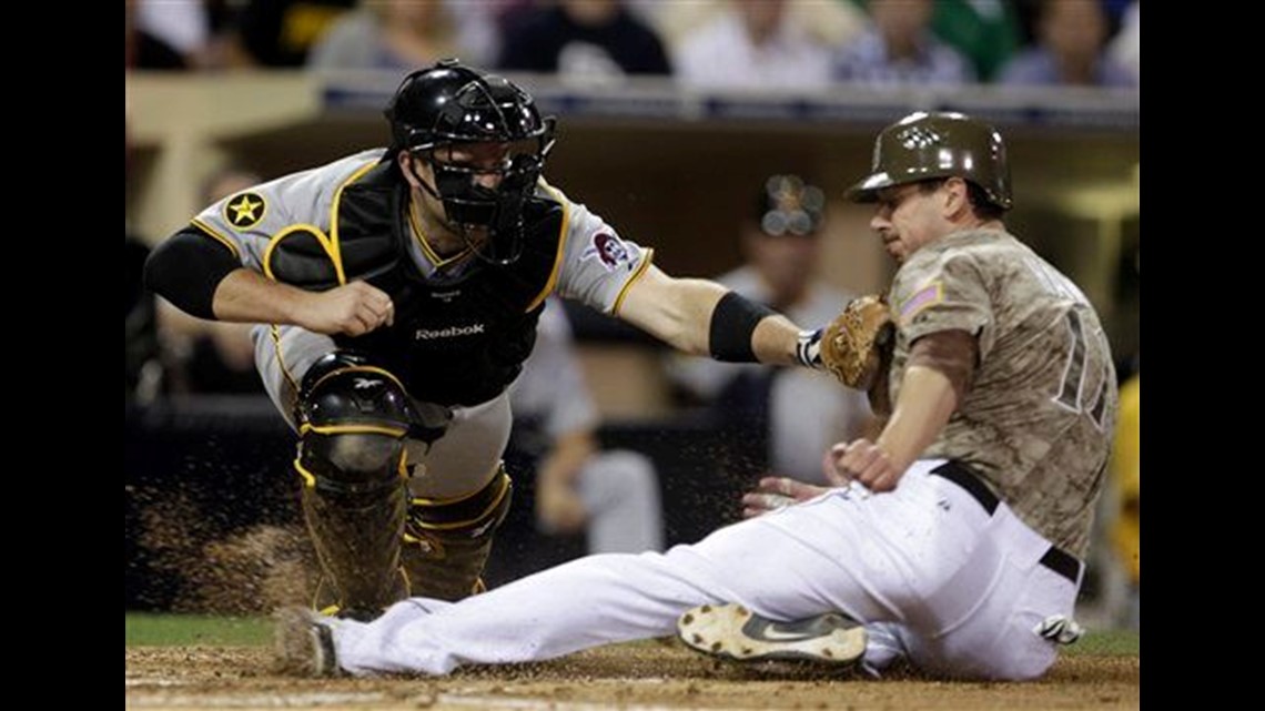 Padres lose 4-3 to Pirates on HRs by Jones, Snyder | cbs8.com
