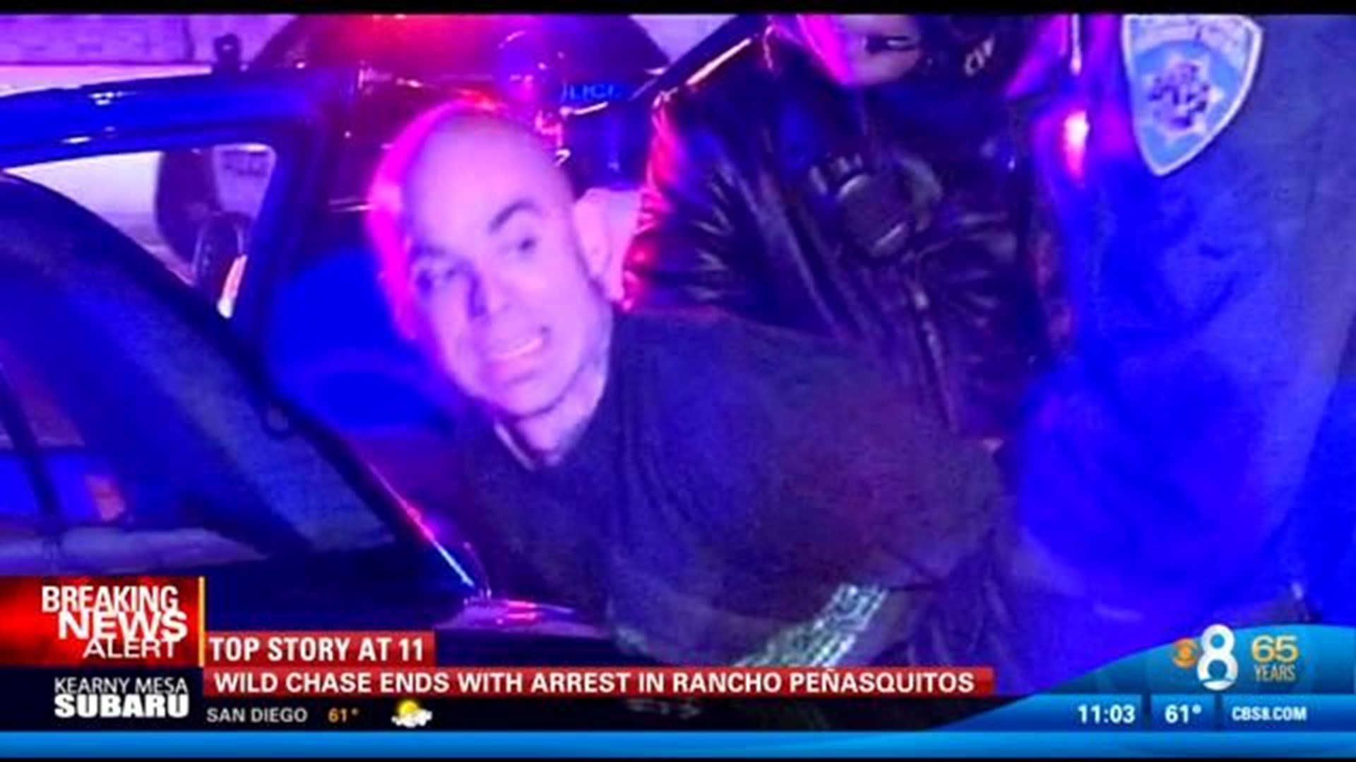 CHP takes down carjacking suspect following dramatic freeway chase ...