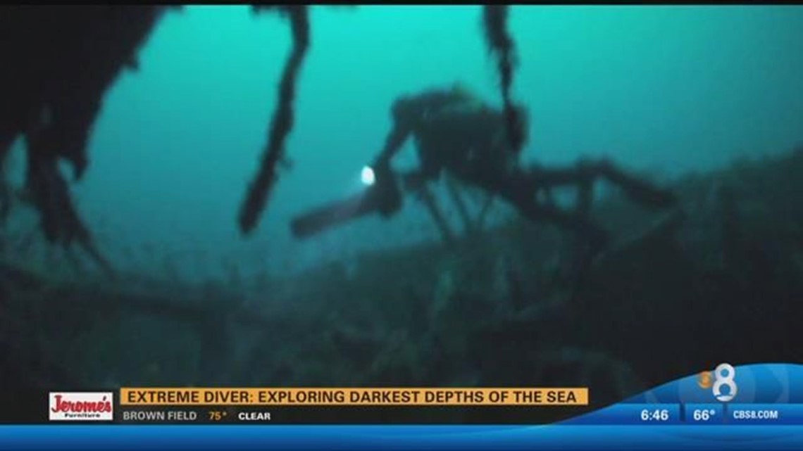 Extreme Diver: Exploring darkest depths of the sea | cbs8.com