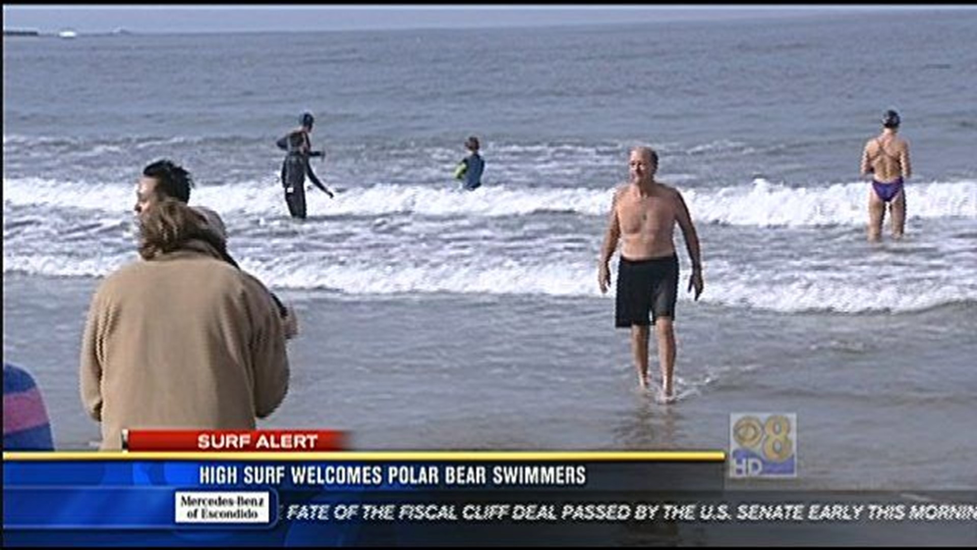 Beaches hit with high surf and high rip currents | cbs8.com