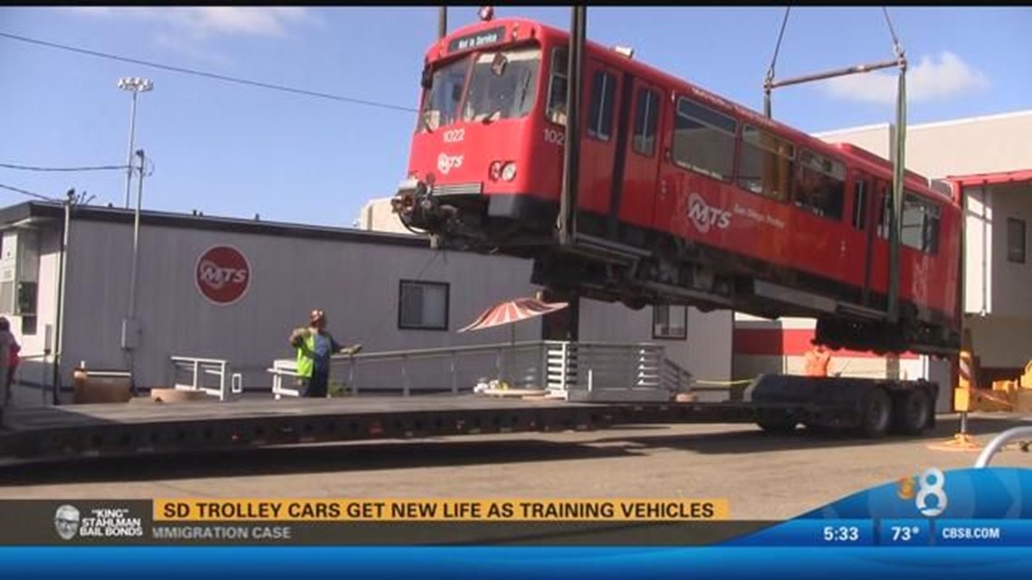 SD Trolley cars get new life as training vehicles | cbs8.com
