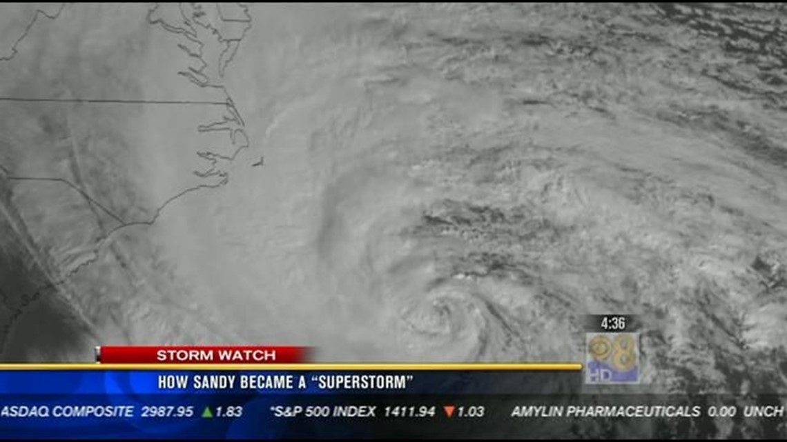 How Sandy became a ‘superstorm' | cbs8.com
