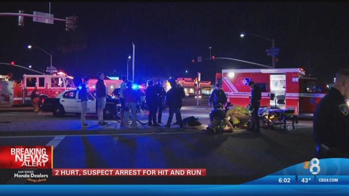 Suspect arrested in connection to Midway area hit-and-run | cbs8.com