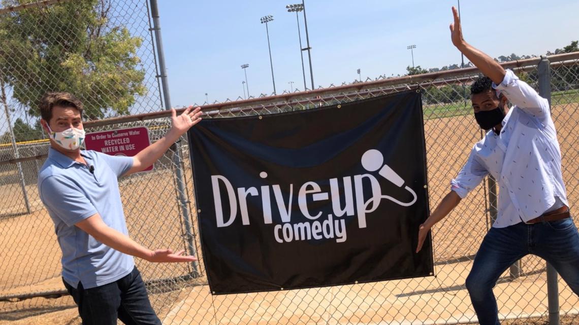 Drive-Up Comedy delivers laughs to the comfort of your car | cbs8.com