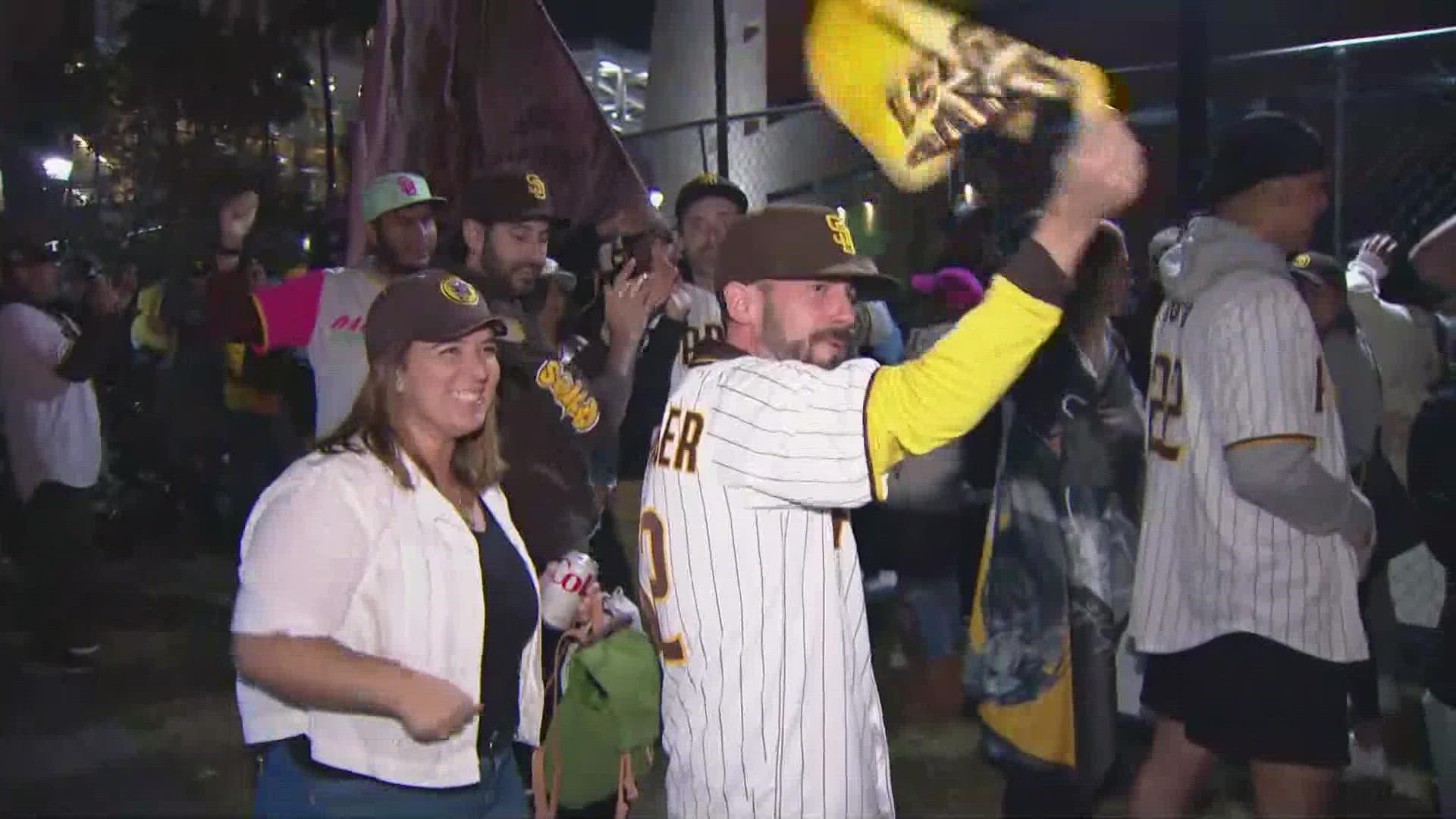 Fans await Padres return to San Diego at Petco Park | cbs8.com