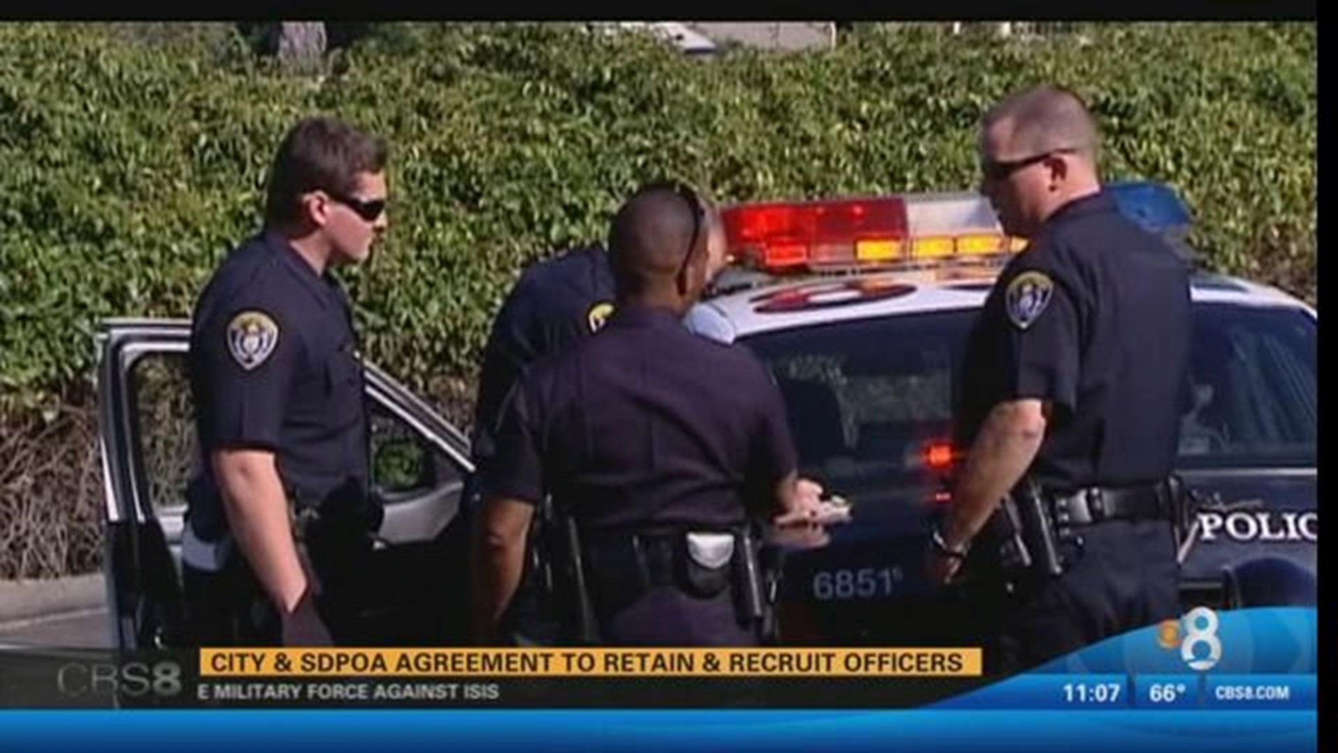 City and SDPOA agreement to retain and recruit officers | cbs8.com