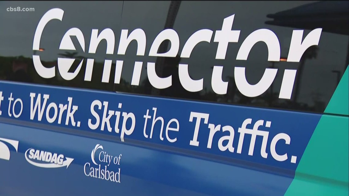 Carlsbad Connector shuttle brings ride-sharing to Coaster commuters ...