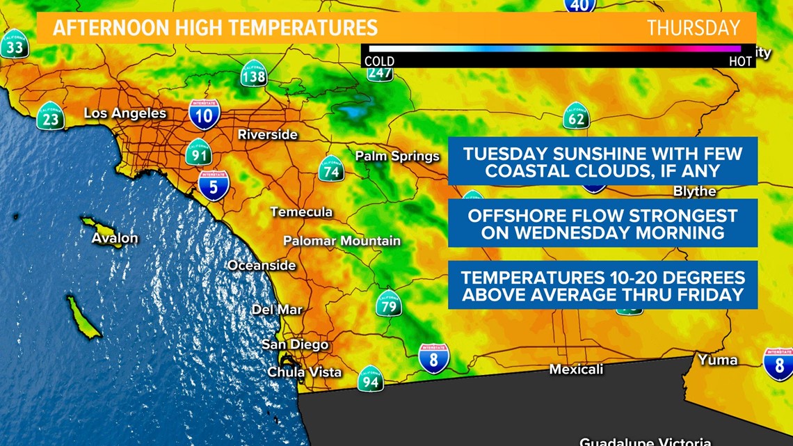 News 8 Microclimate Forecast for Feb. 25, 2020 | cbs8.com