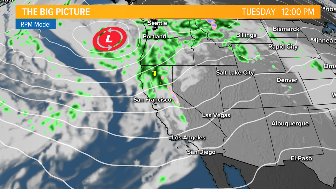 Cool with a chance of overnight drizzle in San Diego County | cbs8.com