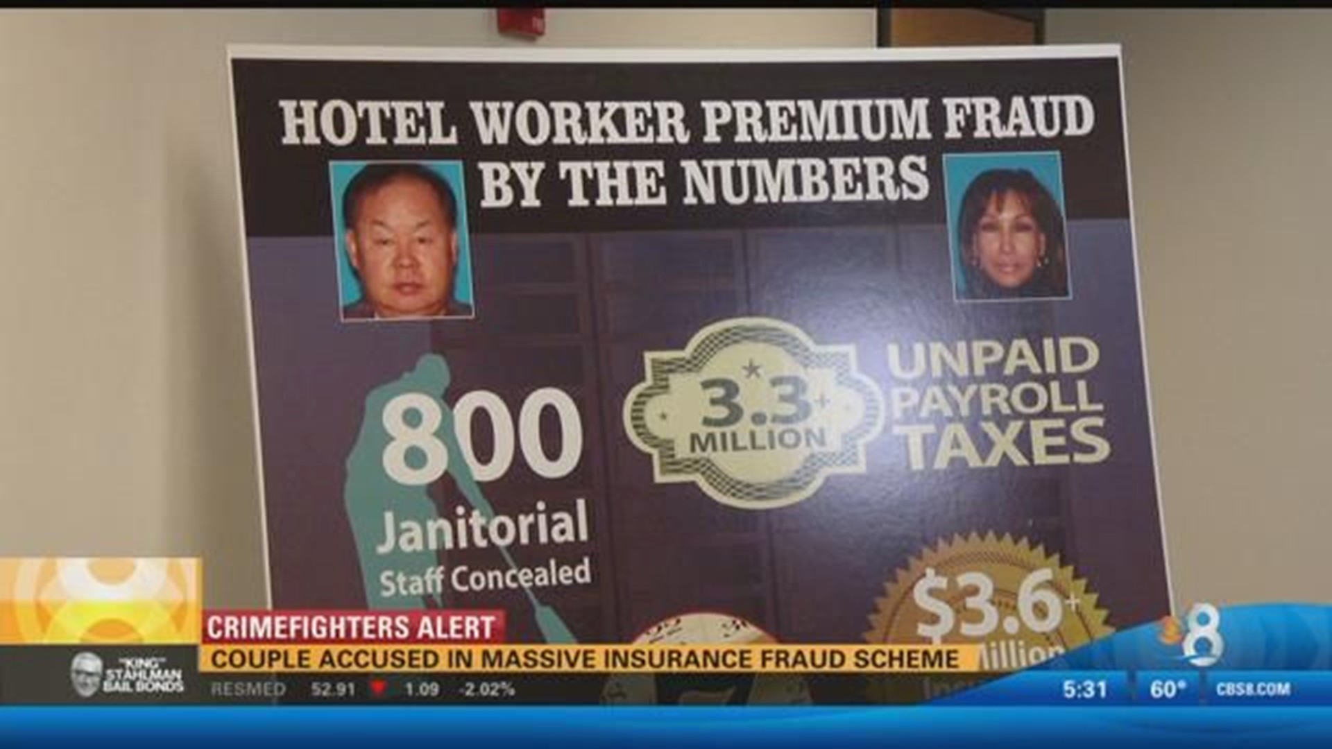 Couple indicted in hotel workers fraud case | cbs8.com